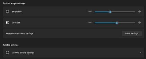 Windows 11: How to Customize the Webcam - Technipages
