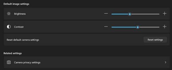 Windows 11: How to Customize the Webcam - Technipages