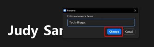 Zoom: How to Rename Someone Before They Join a Meeting - Technipages
