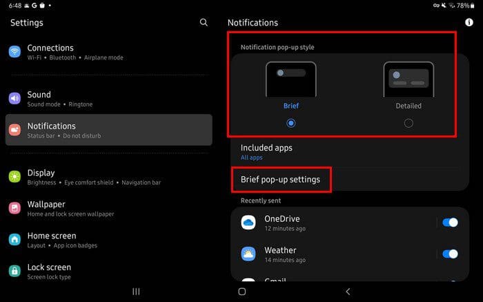 Samsung Galaxy Tab S5e - How to Customize Your Notifications - Technipages