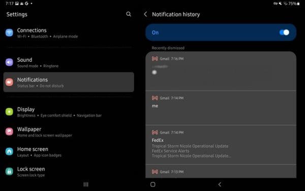 Samsung Galaxy Tab S5e - How to Customize Your Notifications - Technipages