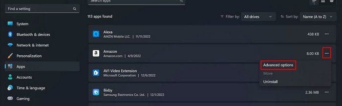 How to Reset an App on Windows 11 - Technipages