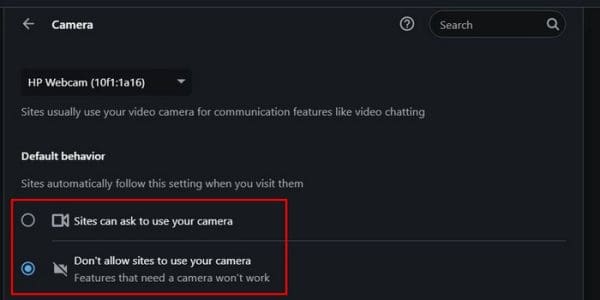 How to Enable or Disable Webcam Access for Opera, Firefox, Brave and ...