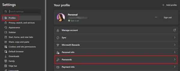How to Find and Erase Saved Passwords in Microsoft Edge - Technipages