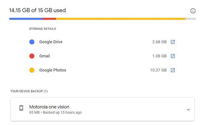 Google: How to Check How Much Storage You Have Left - Technipages