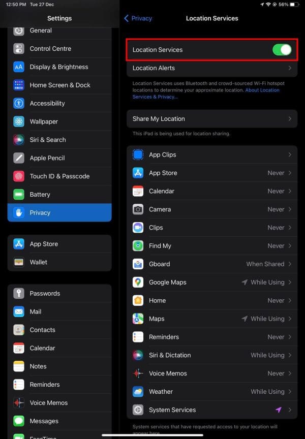 How to turn on Precise Location on iPhone and iPad - Technipages