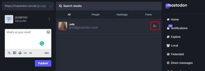 Mastodon: How to Search for Posts and People - Technipages