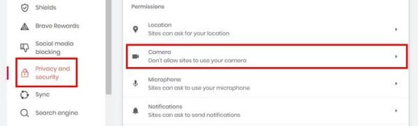 How to Enable or Disable Webcam Access for Opera, Firefox, Brave and ...