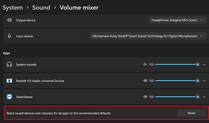 How to Reset Audio Settings for Windows 11 - Technipages