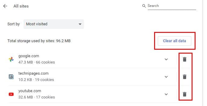 Chrome: How to Find Your Frequently Visited Sites - Technipages