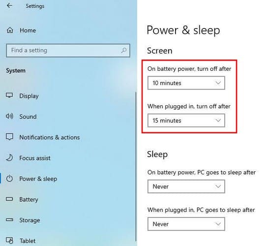 Windows 11,10 : How to Change the Screen Timeout - Technipages