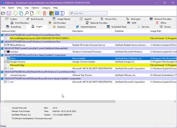 What Is Autoruns for Windows and How to Use It - Technipages