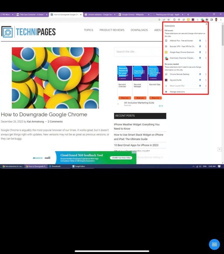 Can You Get Extensions for Chrome on iPad? - Technipages