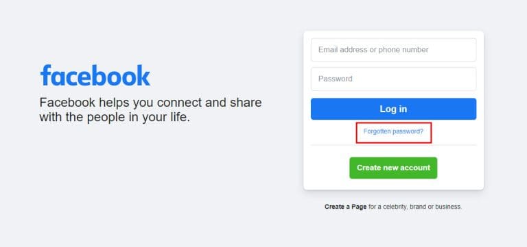 How to Recover Facebook Account Without a Phone Number - Technipages