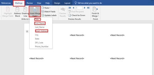 How to Print Labels From Excel Using Mail Merge - Technipages