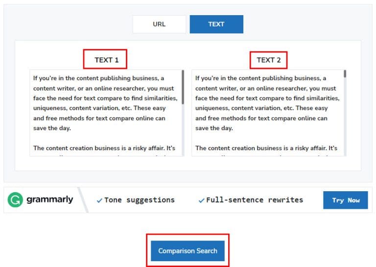 How to Do a Text Compare Online Using Cloud Apps - Technipages