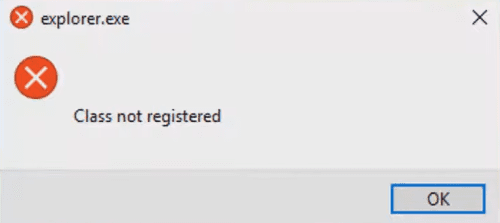 How to Fix Explorer.exe: Class Not Registered Error - Technipages