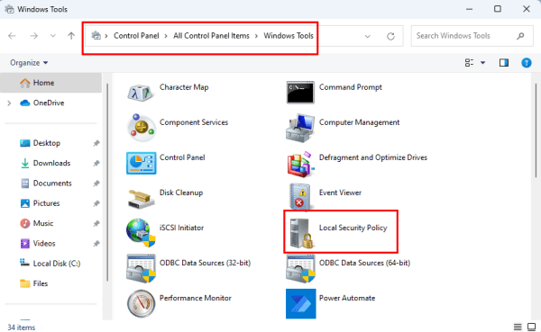 Local Security Policy: What Is It and How to Open It - Technipages