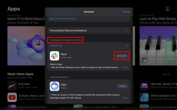 How to Update Apps on iPad (iPadOS 16.3.1) - Technipages