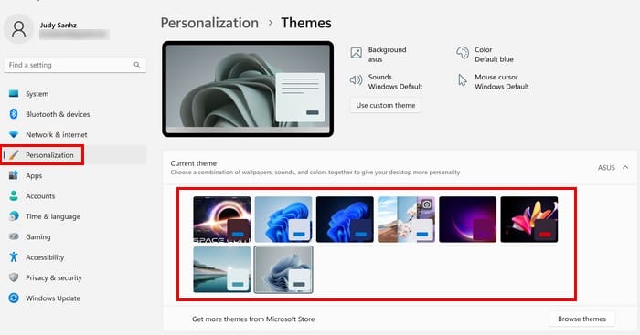 How to Change the Themes on Windows 11 - Technipages