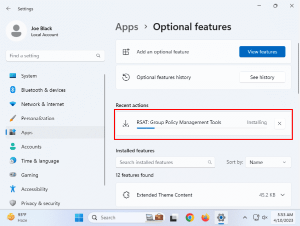 Group Policy Management Console on Windows 11 - Technipages