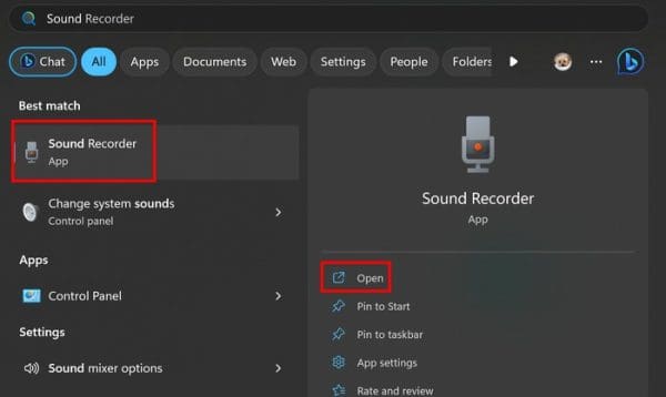 Windows 11: How to Access and Use the Free Sound Recorder App - Technipages