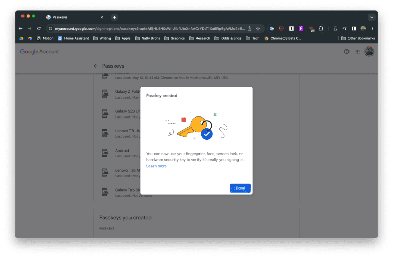 How to Set up and Use a Passkey for Your Google Account - Technipages