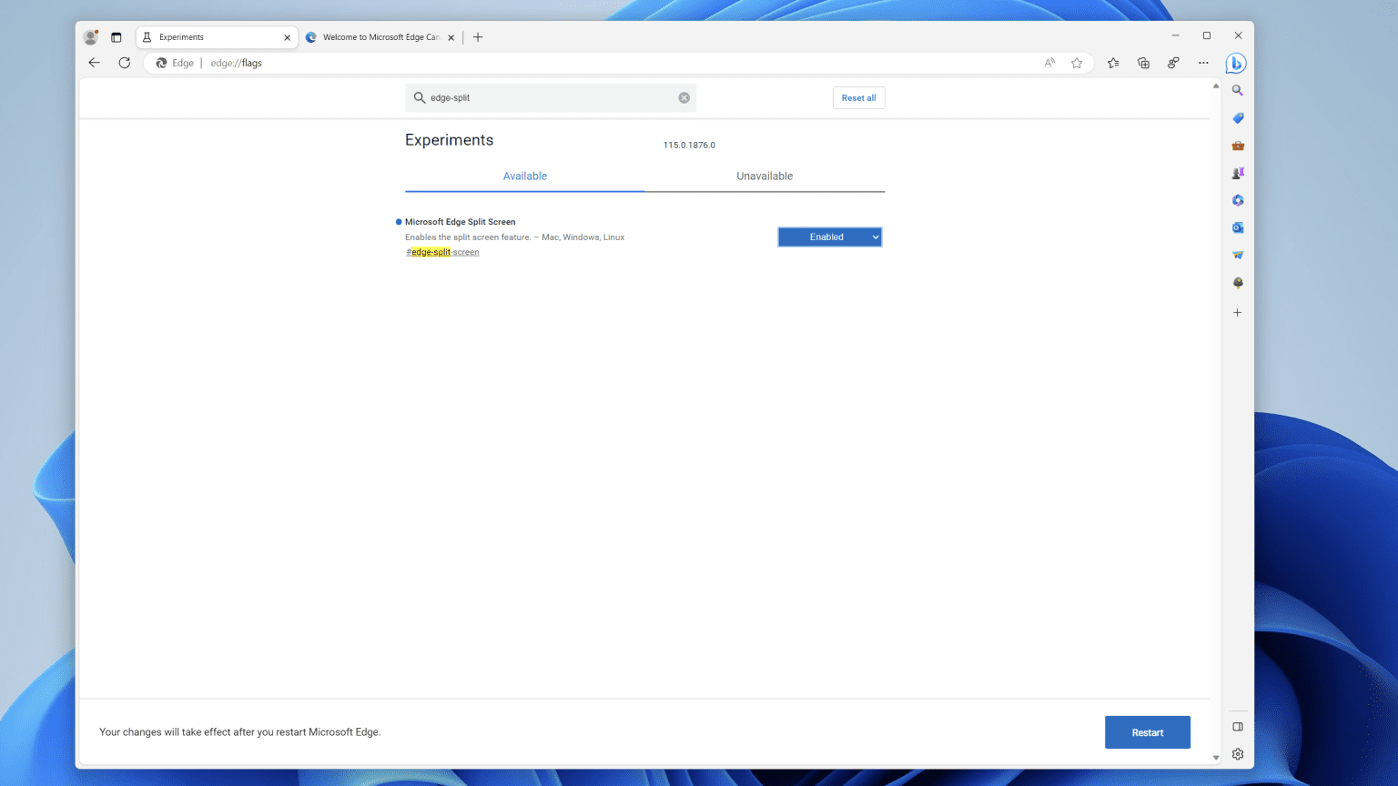 How to Enable Split-Screen in Microsoft Edge - Technipages