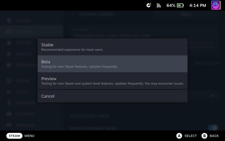 How to Update Steam Deck - Technipages
