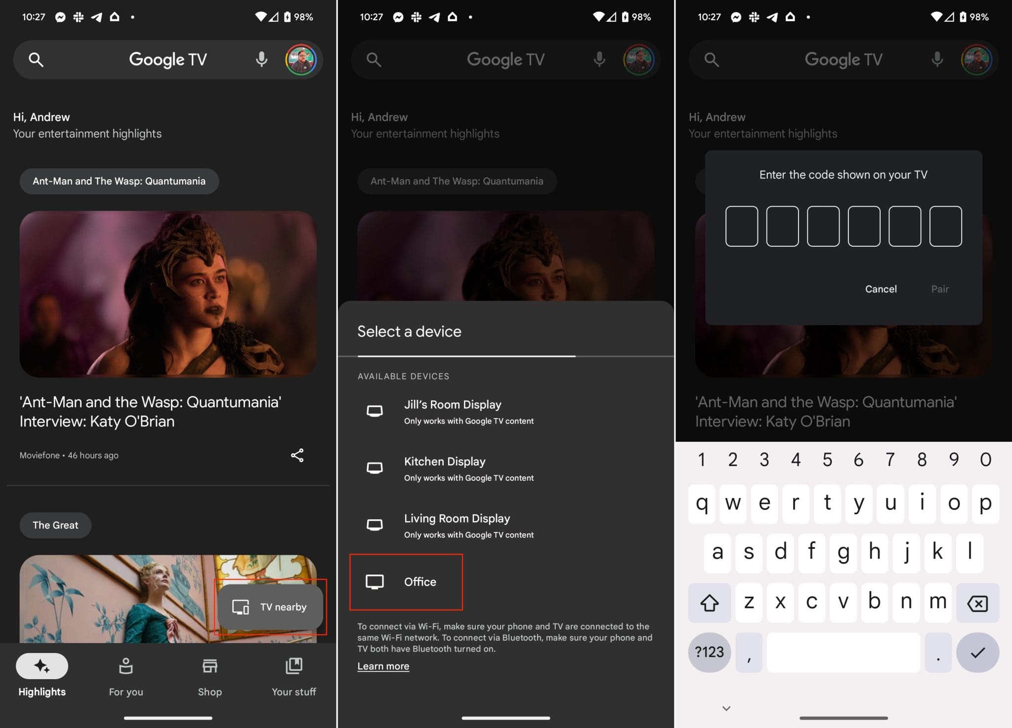 How to Use Android Phone as Google TV Remote - Technipages