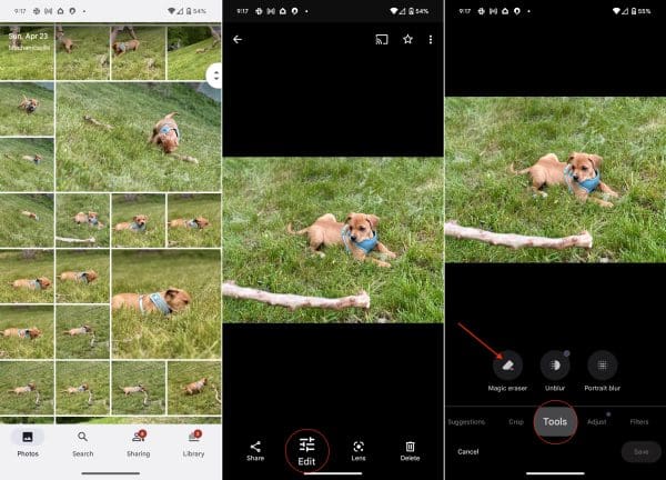 How to Use Google's Magic Eraser on Android and iPhone - Technipages