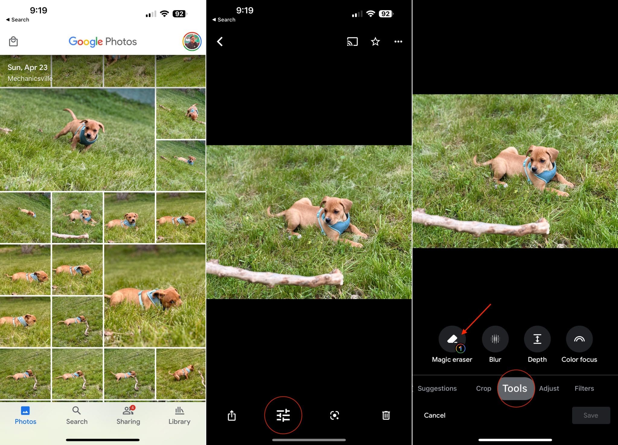How to Use Google's Magic Eraser on Android and iPhone - Technipages