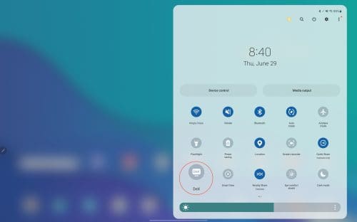 How to Use DeX With Galaxy Tab S8 - Technipages