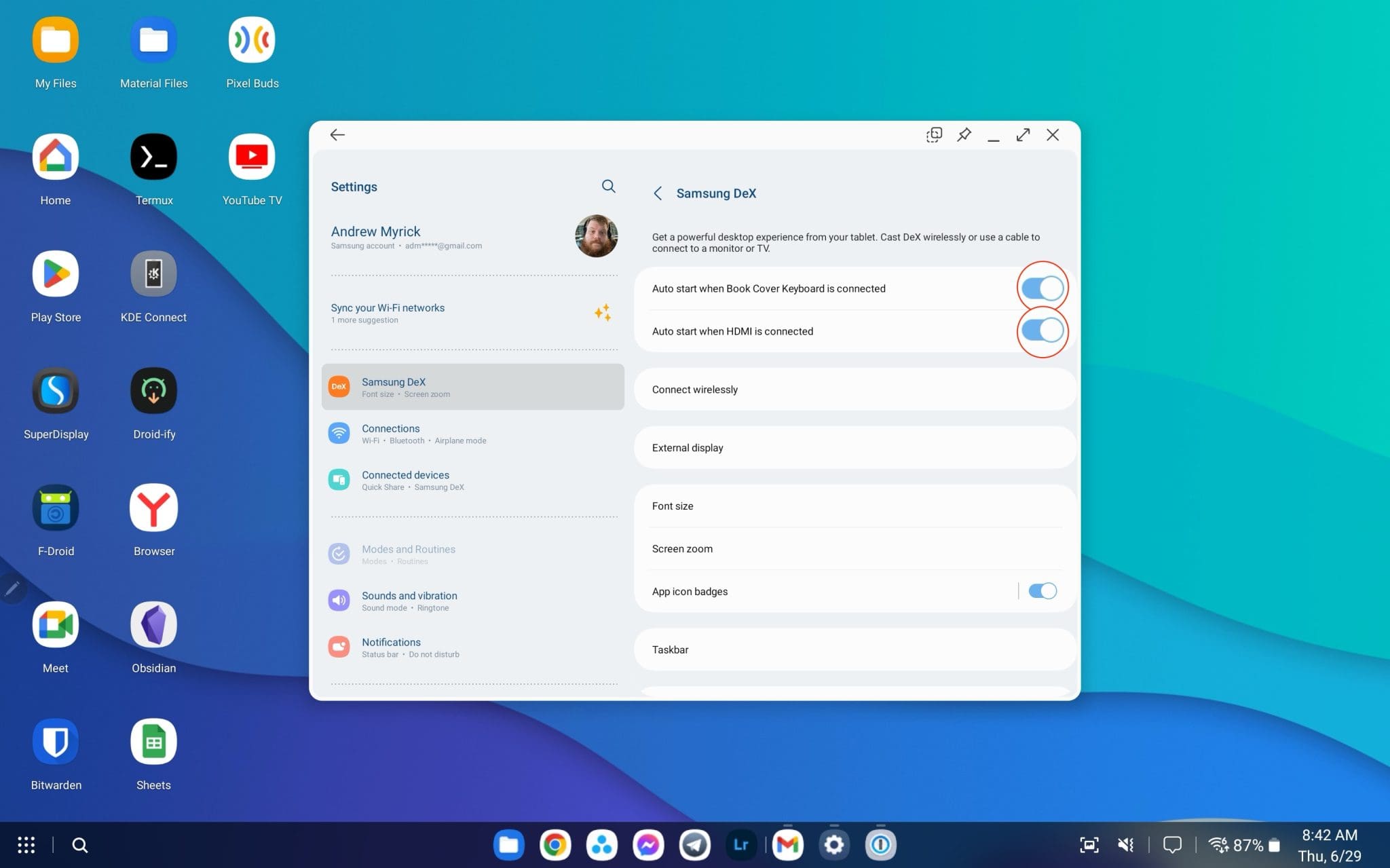 How to Use DeX With Galaxy Tab S8 - Technipages