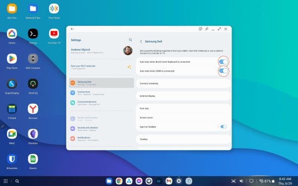 How to Use DeX With Galaxy Tab S8 - Technipages