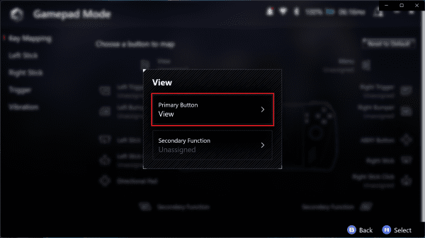 How to Customize Buttons on ASUS ROG Ally - Technipages