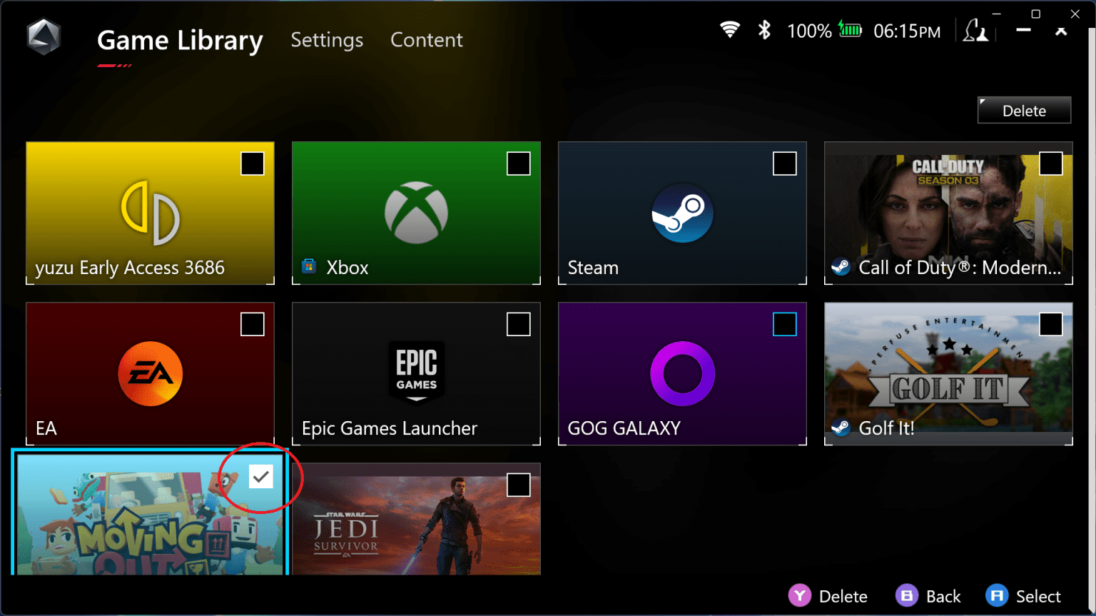 How to Delete Games and Apps From ASUS ROG Ally - Technipages