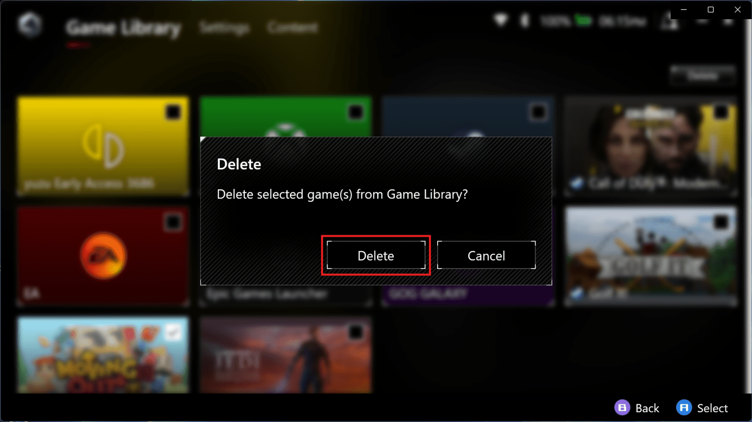 How to Delete Games and Apps From ASUS ROG Ally - Technipages