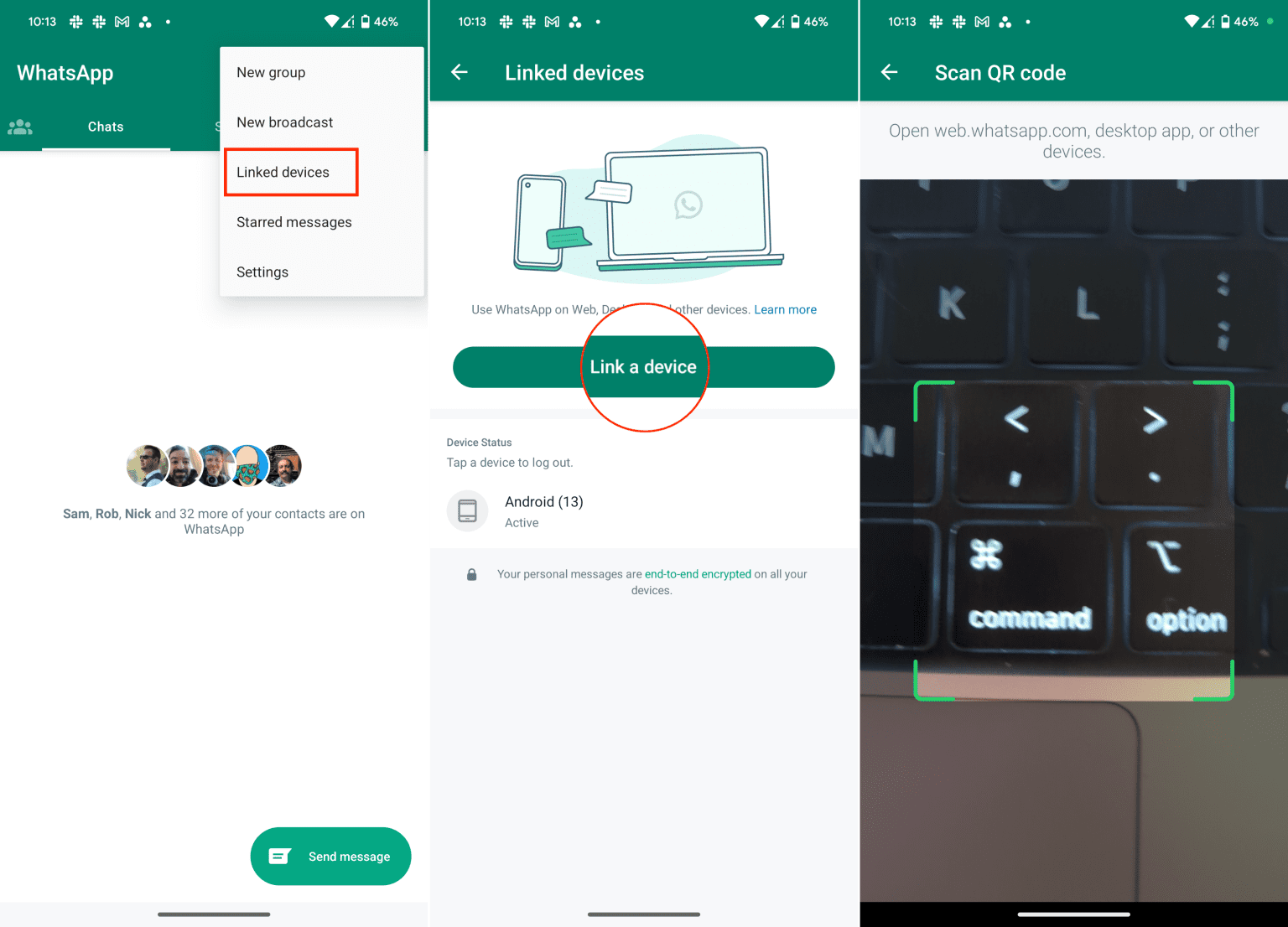 How to Sign Into WhatsApp on Multiple Devices - Technipages