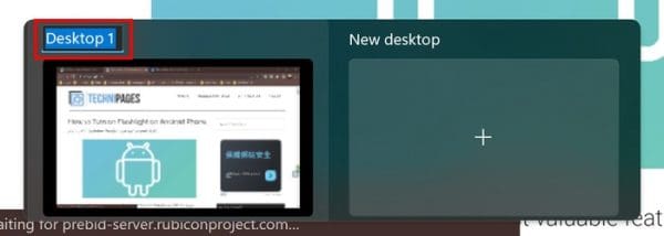 How to Create and Customize Virtual Desktops on Windows 11 - Technipages