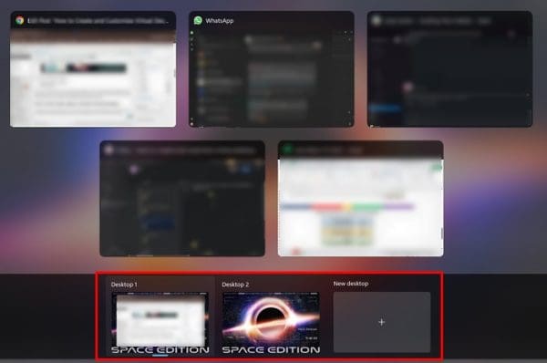 How to Create and Customize Virtual Desktops on Windows 11 - Technipages