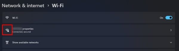 Windows 11: How to Find Your Wi-Fi Signal Strength - Technipages