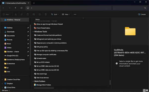 How to Use God Mode in Windows 11 - Technipages