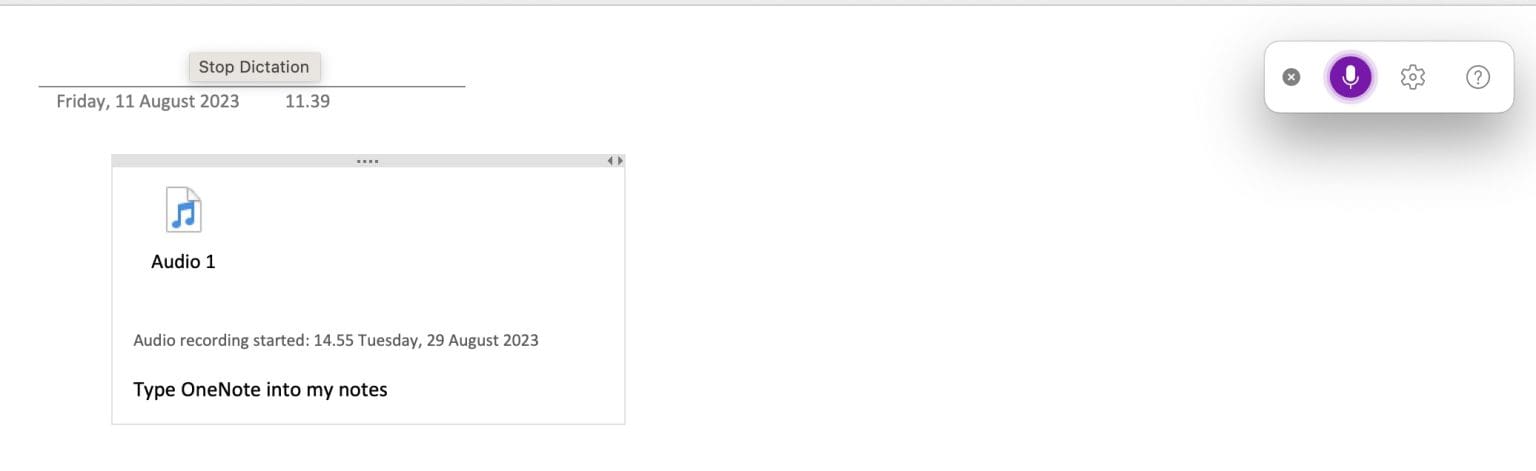 How to Record Audio in OneNote - Technipages