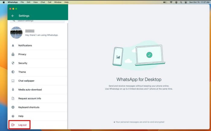How to Logout of WhatsApp - Technipages