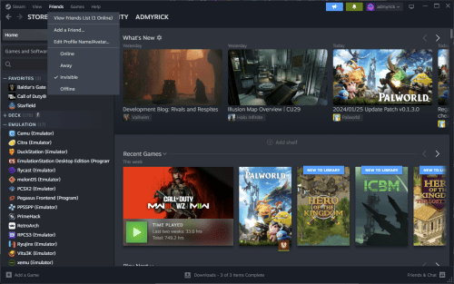How to Show as Offline in Steam - Technipages