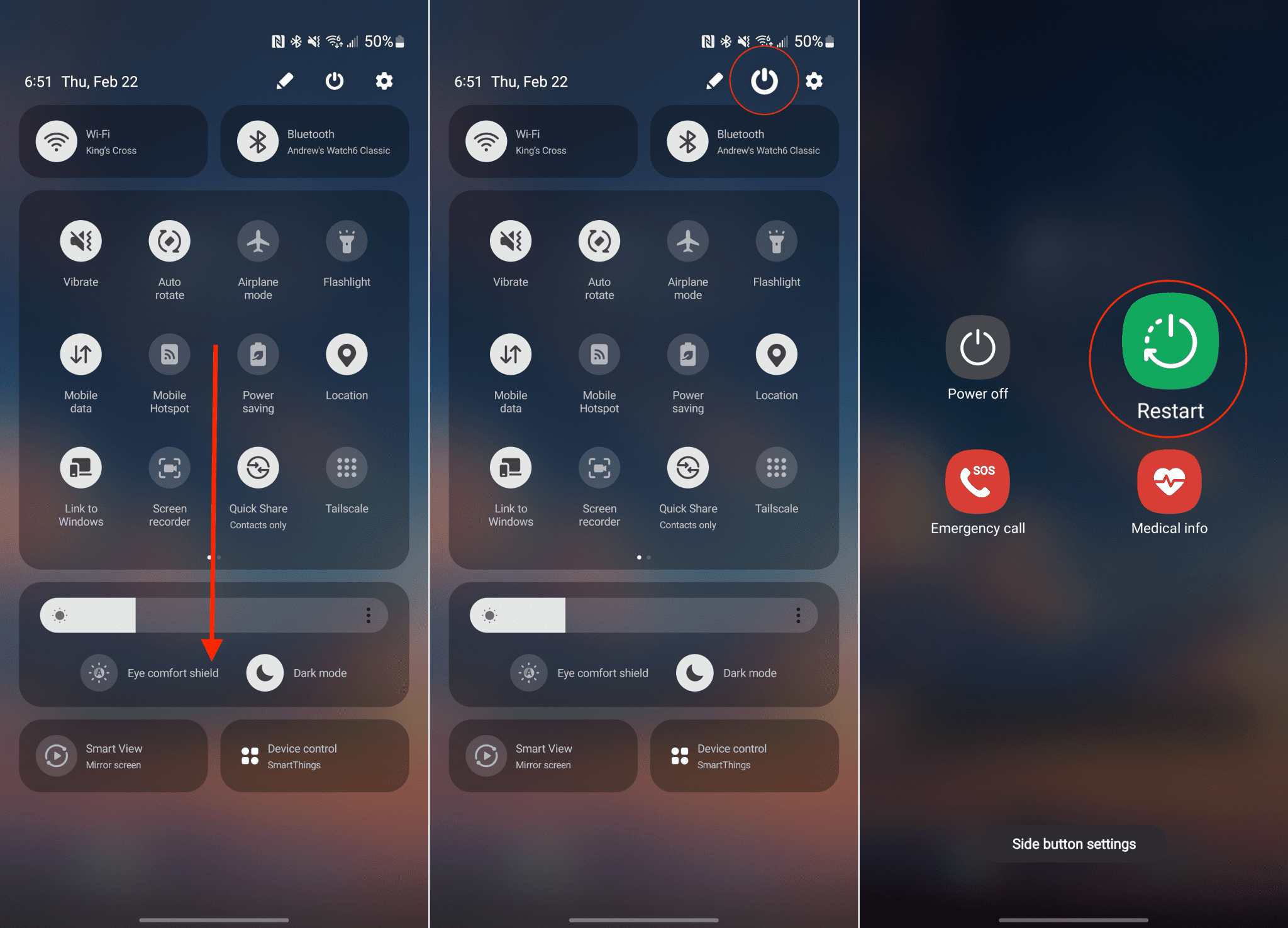 Samsung Galaxy S24: How to Restart - Technipages