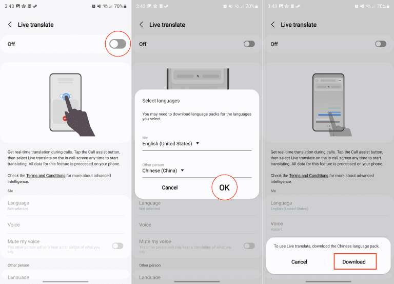 How to Use Live Translate on the Galaxy S24 - Technipages