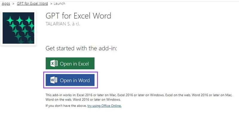 3 Steps to Integrate ChatGPT into Word - Technipages