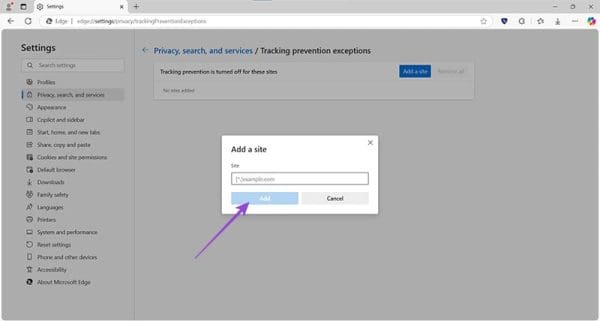 How to Change Security Settings in Microsoft Edge - Technipages